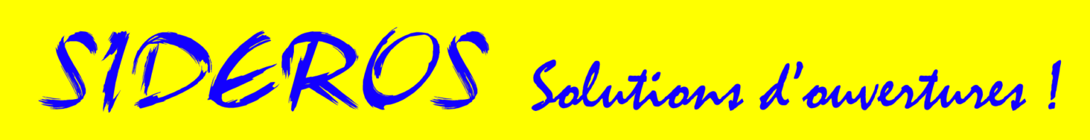SIDEROS - La Solution d'ouverture